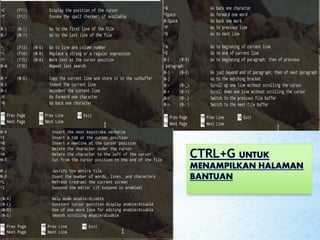 teks editor nano | PPTX