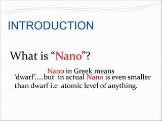Nanoelectronics | PPTX