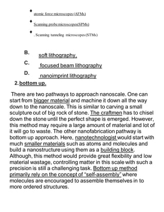 Nano fabrication for beginner | DOCX