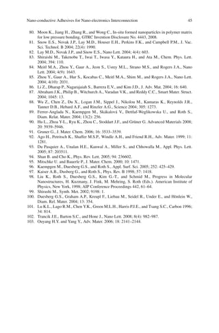 Nano conductive adhesives for nano-electronics interconnection | PDF