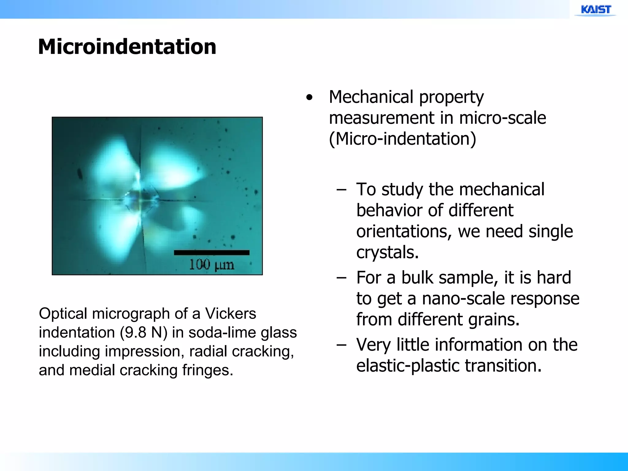 Nano Indentation Lecture1 Ppt