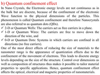 The Nano materials - Basic Introductions | PPTX | Chemistry | Science