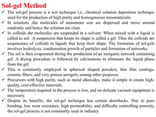 The Nano materials - Basic Introductions | PPTX | Chemistry | Science