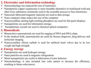 The Nano materials - Basic Introductions | PPTX | Chemistry | Science