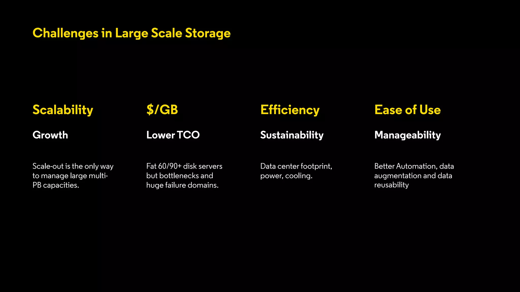 Nano-node: Intelligent Hard Drives in Large Storage Infrastructures | PPT