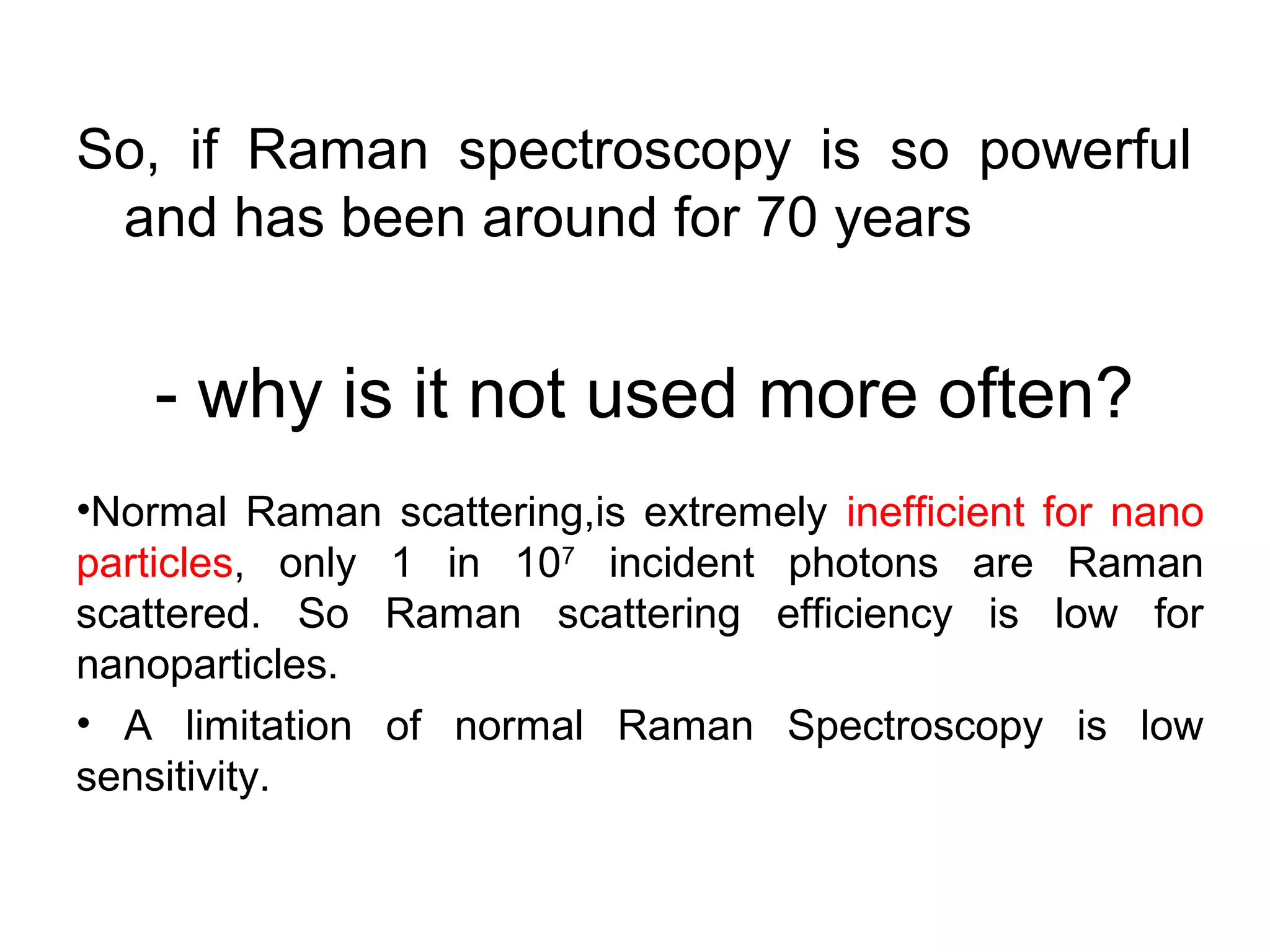 Raman spectroscopy for nanomaterials | PPT