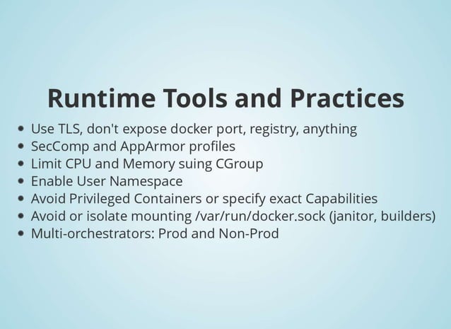 Nano Segmentation A Docker Security Journey Ppt