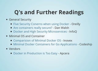 Nano Segmentation - A Docker Security Journey | PPTX