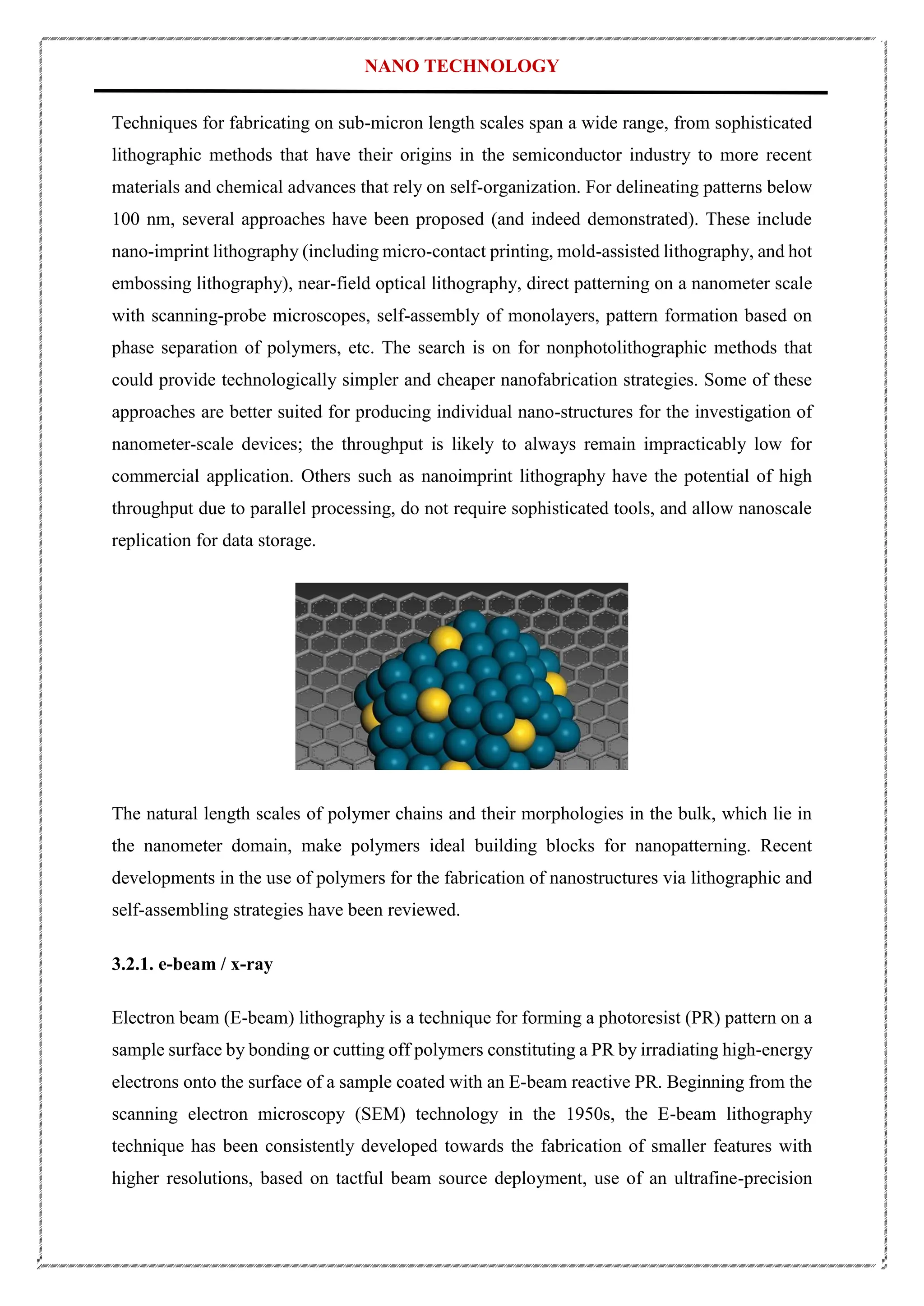 Nano-Technology power point presentation | PDF