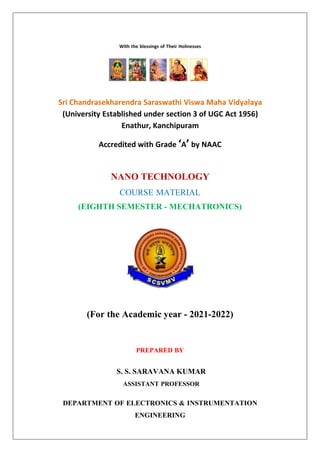 Nano-Technology power point presentation | PDF
