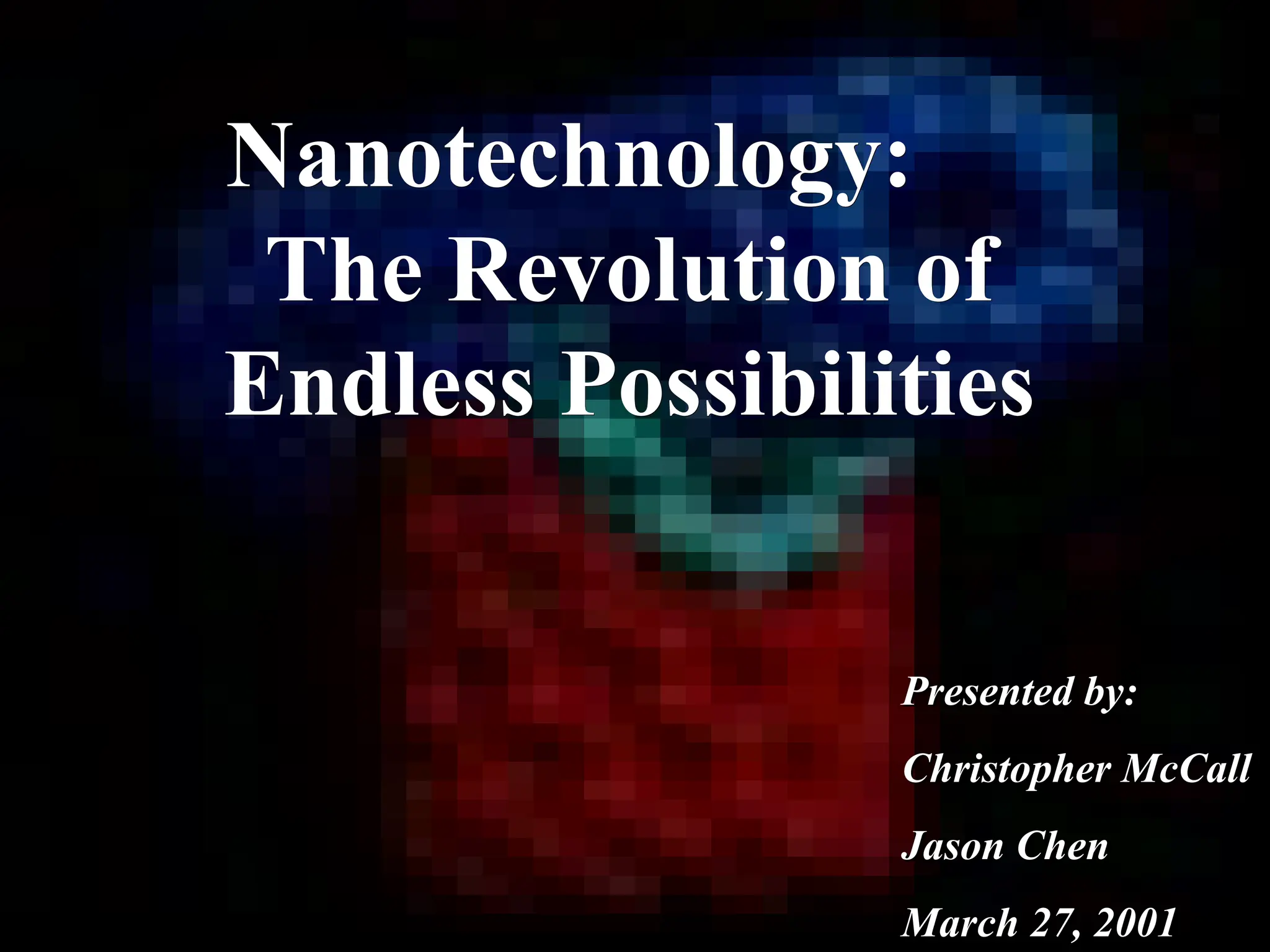 Nano-Technology introduction powerpoint presentation | PPT