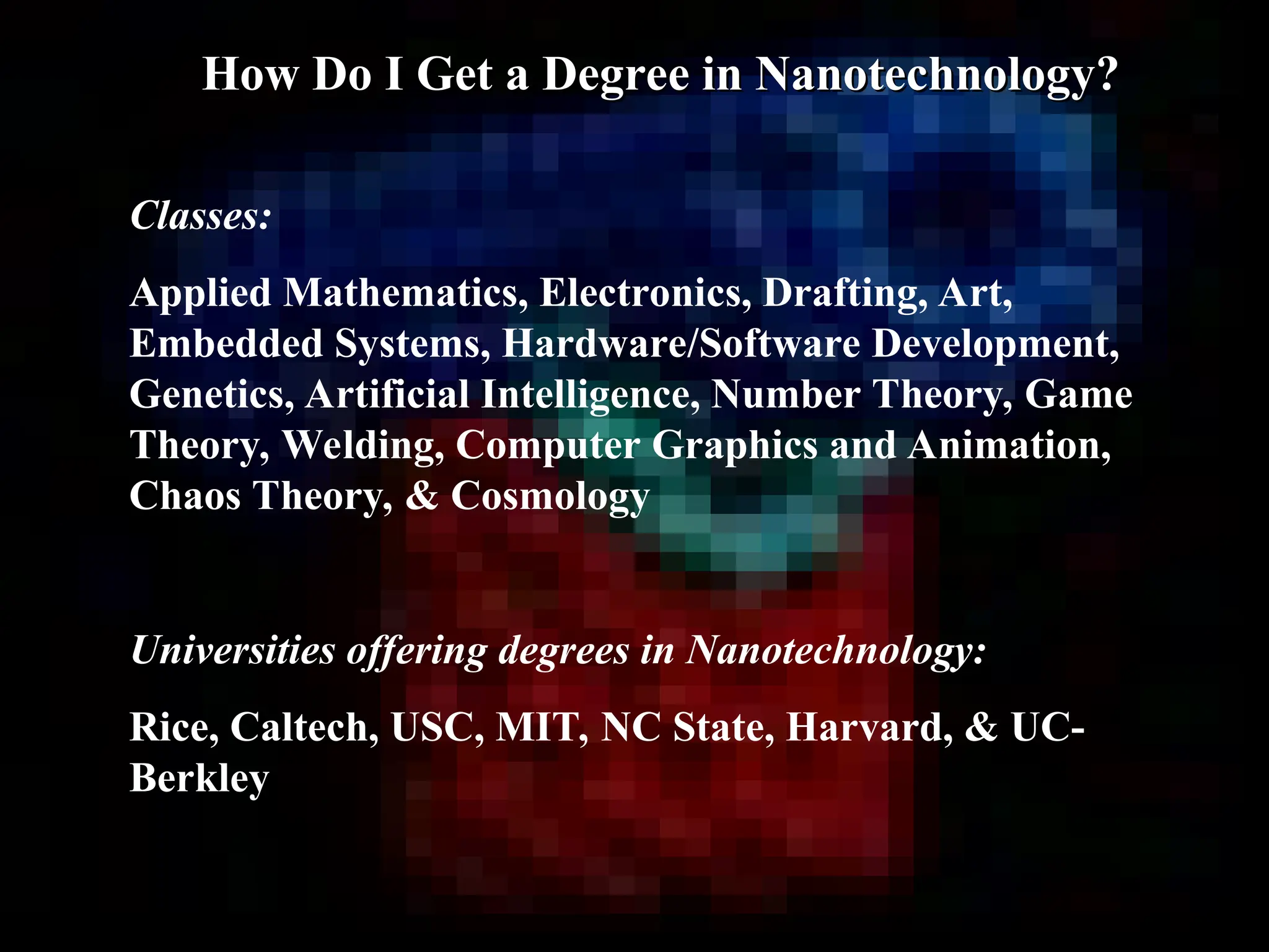 Nano-Technology introduction powerpoint presentation | PPT | Chemistry ...