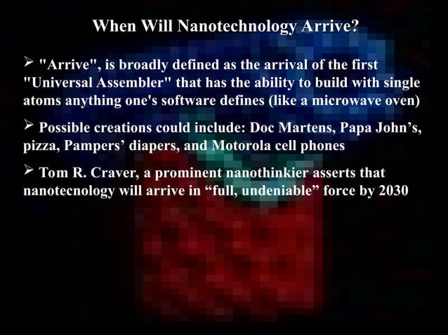 Nano-Technology introduction powerpoint presentation | PPT | Chemistry ...