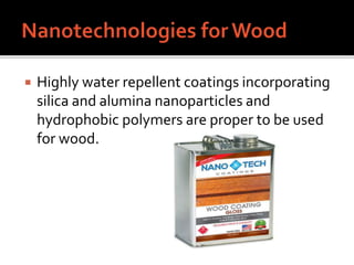 Nano technology in construction materials | PPTX