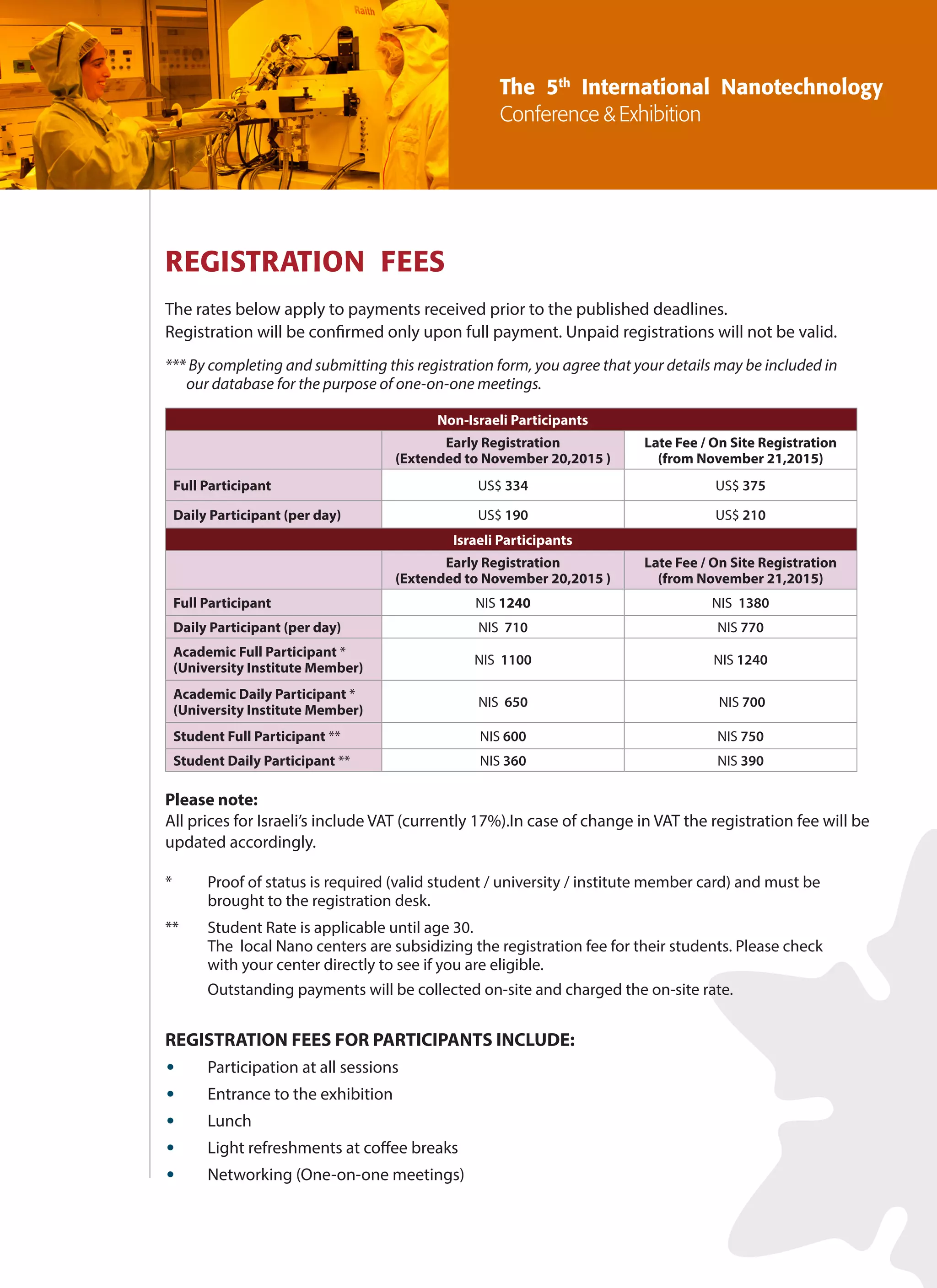 Nano Israel 2016 booklet | PDF