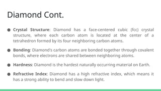 Introduction to the Carbon based materials | PPTX