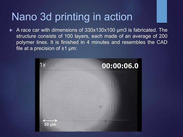 Nano 3d printing : Two Photon lithography | PPT