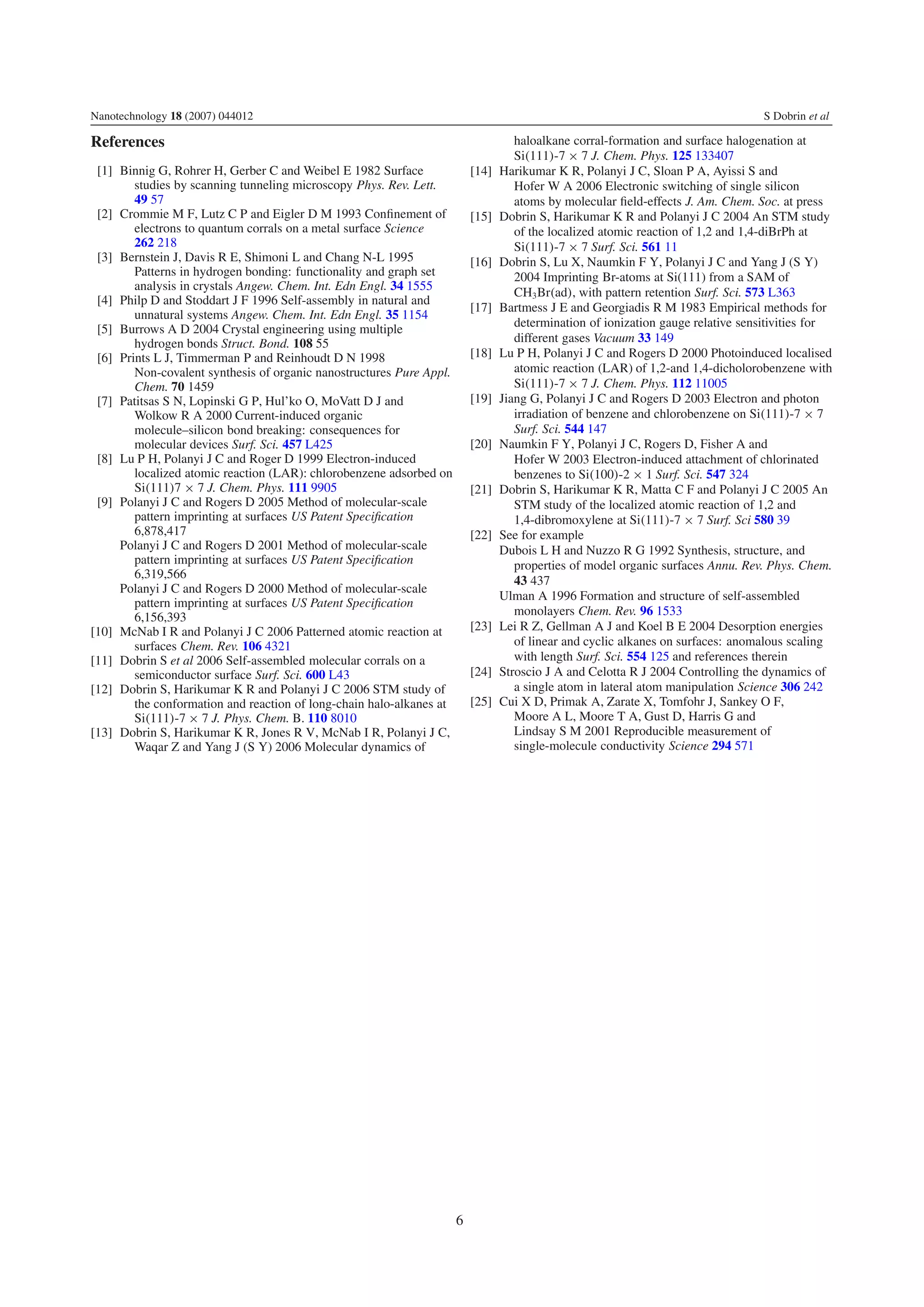 Maskless Nanopattering and Formation of Nanocorrals and Switches for ...
