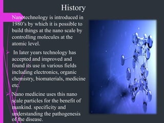 Nanoparticles and their mechanism of action | PPTX
