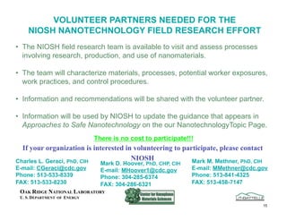 Nano At Niosh | PPT