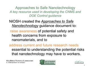 Nano At Niosh | PPT