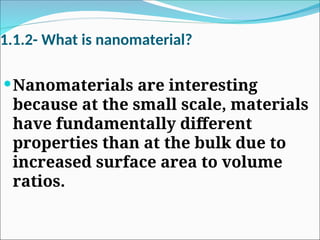 nano particle basic Basic ppt about everything | PPT