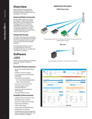 Nano beam ac_gen2_ds | PDF | Computer Networking | Computing