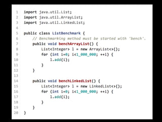 [jjug] Java と Benchmark | PPT