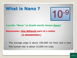 Nanobiotechnology - Introduction, Concept, Scope, Vision, Applications ...