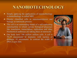 Nano Biotechnology | PPT