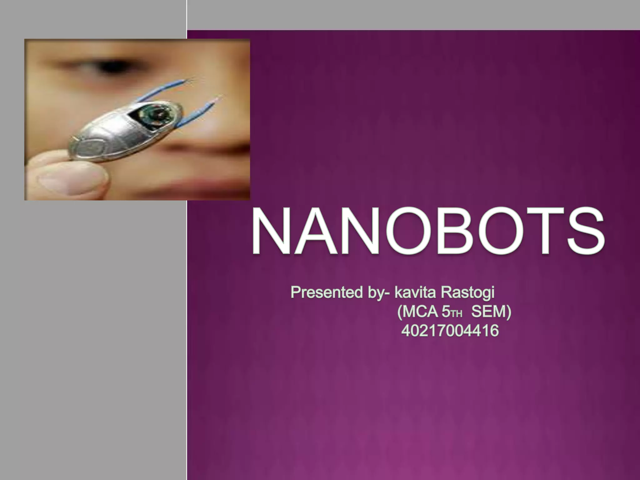 Nanobots | PPTX