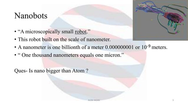 Role of NANOBOTS in microbiology | PPT