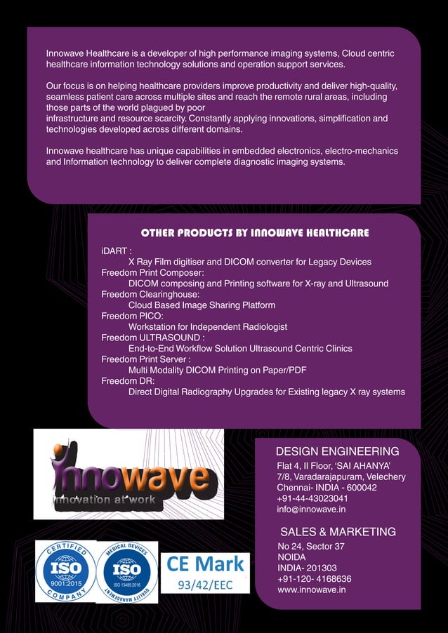 INNOWAVE FREEDOM NANO Enterprise PACS Solution | PDF | Internet | Computing