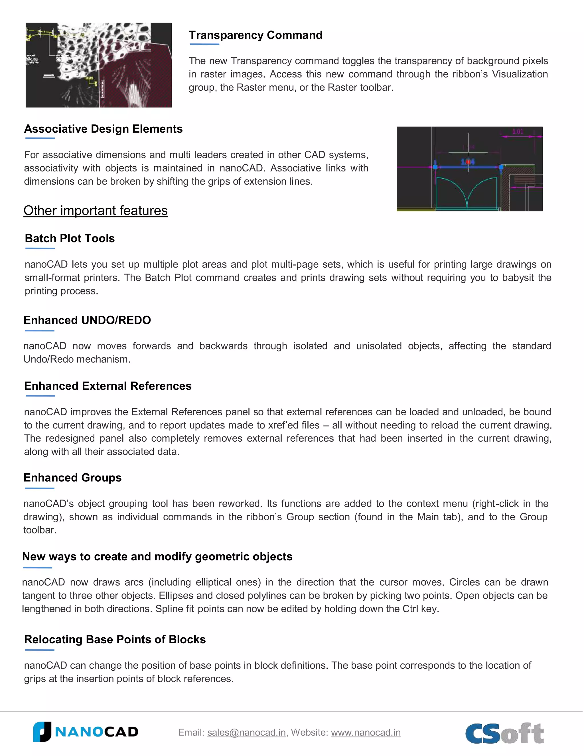 nanoCAD Platform - a professional-grade DWG CAD software | PDF