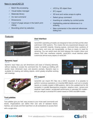 nanoCAD Platform - a professional-grade DWG CAD software | PDF | 3-D Graphics | Computer ...