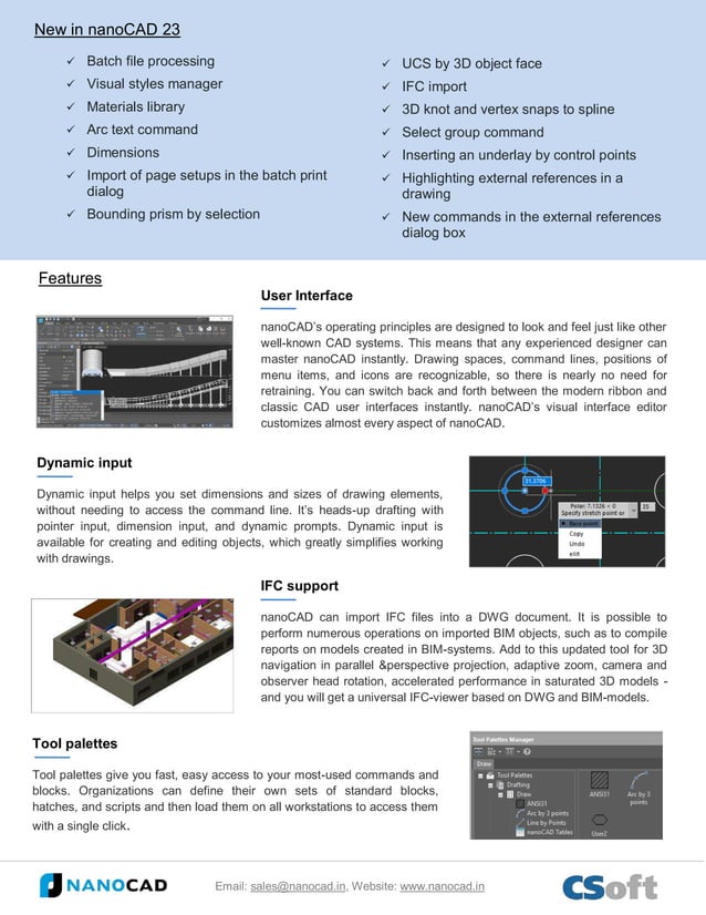 nanoCAD Platform - a professional-grade DWG CAD software | PDF | 3-D Graphics | Computer ...