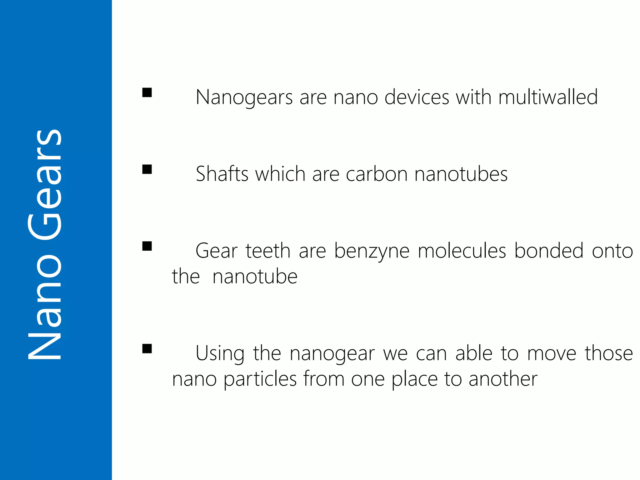 Nano cars into robotics | PPSX
