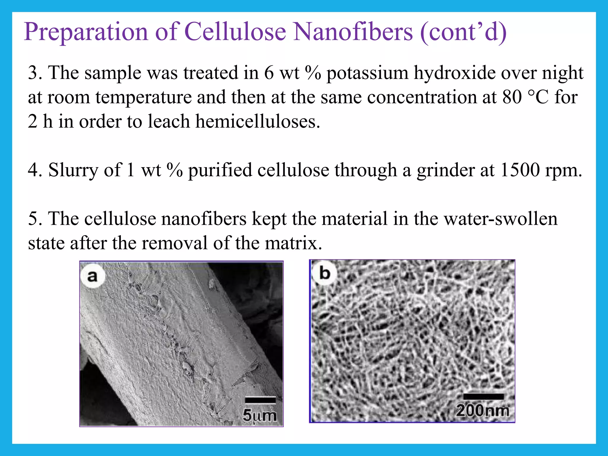 Nano cellulose | PPTX