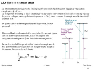 Nanochemie - kwantumchemie deel 1 | PPT