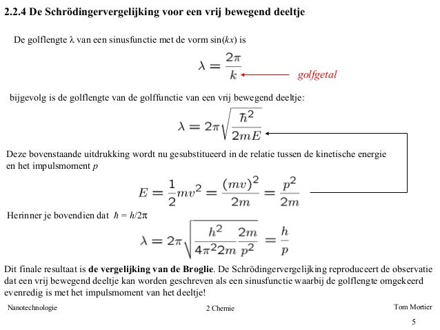 Nanochemie - kwantumchemie deel 2