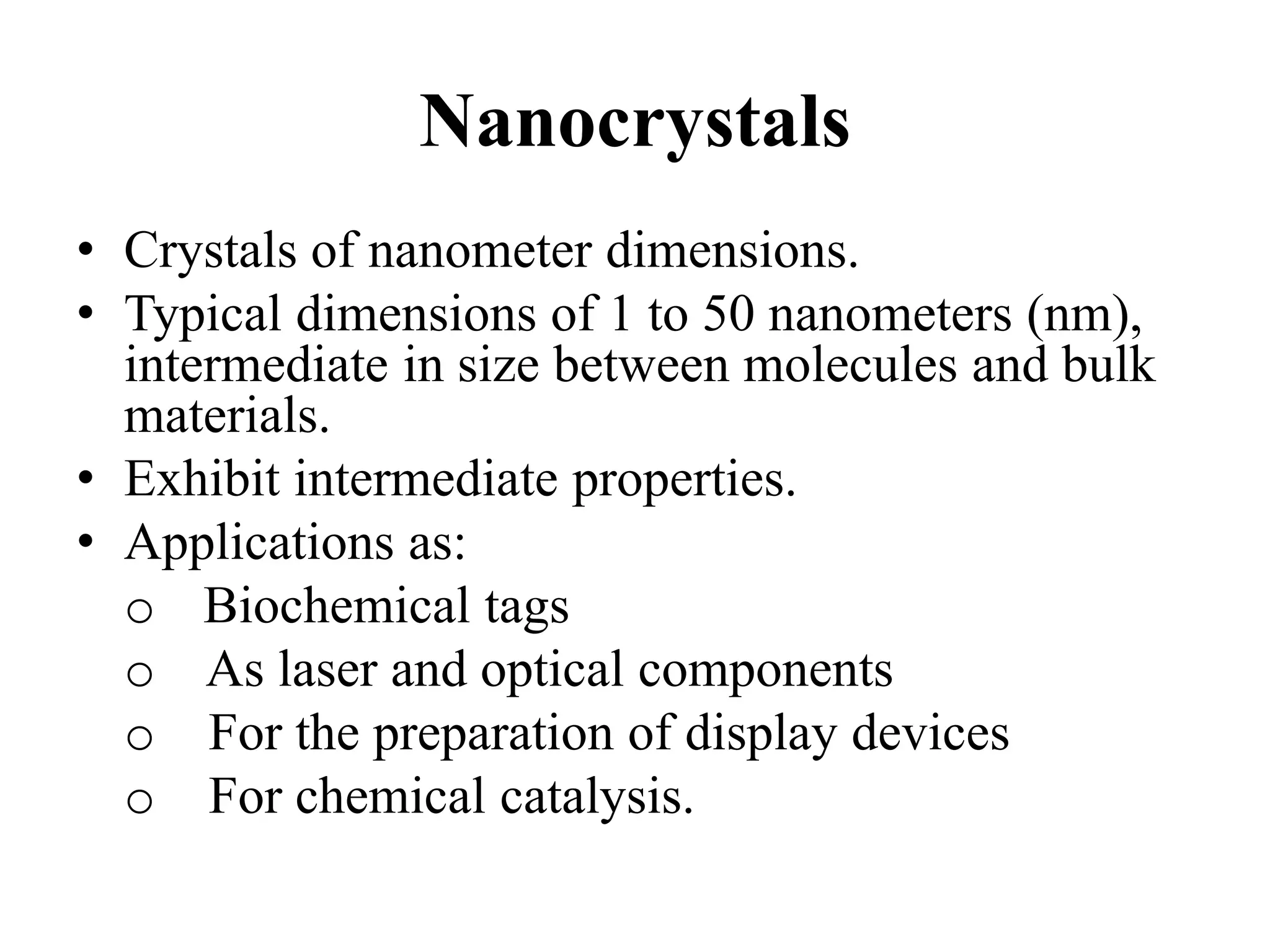 Nanochemistry | PPTX