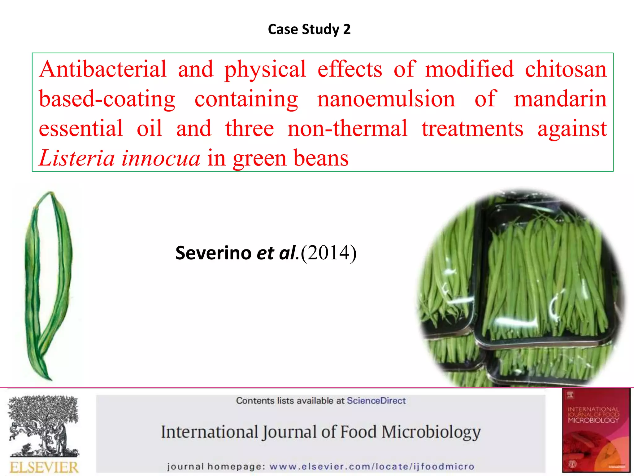 Nano edible coating of fruits and vegetables | PPTX