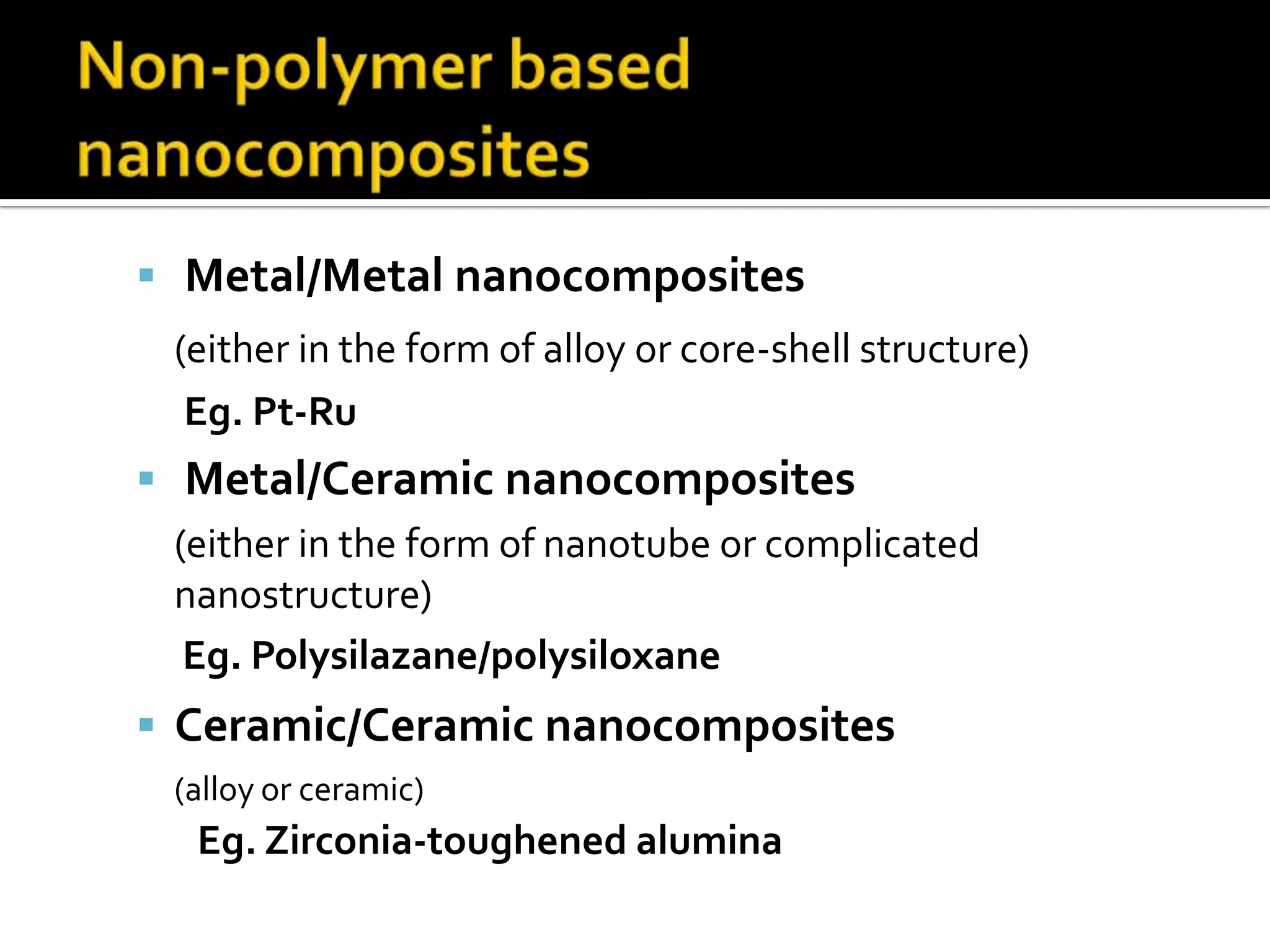 Nanocomposite | PPTX