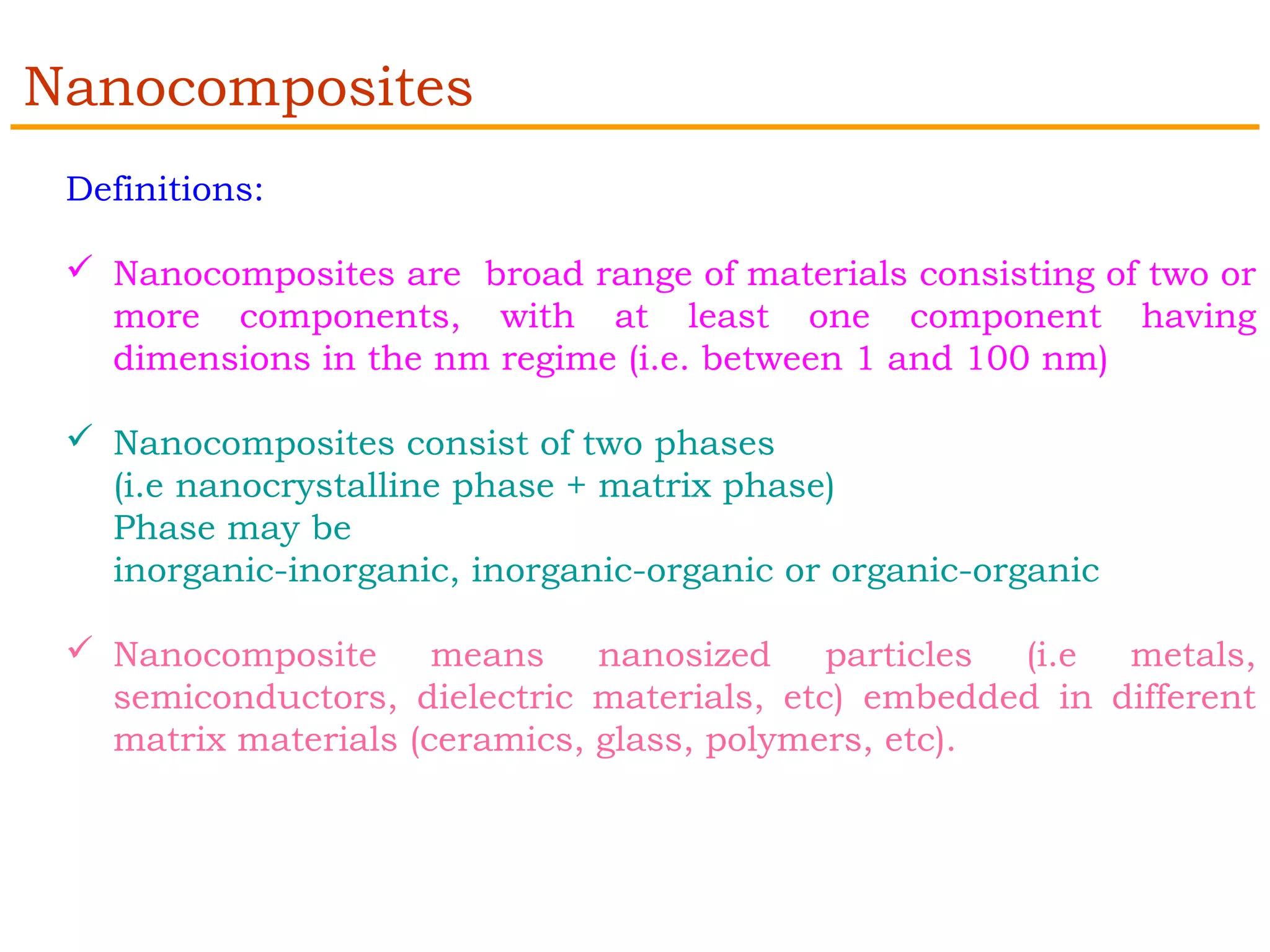 Nanocomposite | PPT