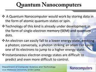 Nanocomputers | PDF