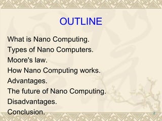 Nano computing. | PPT