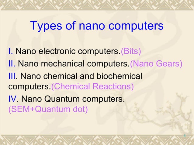 Nano computing. | PPT