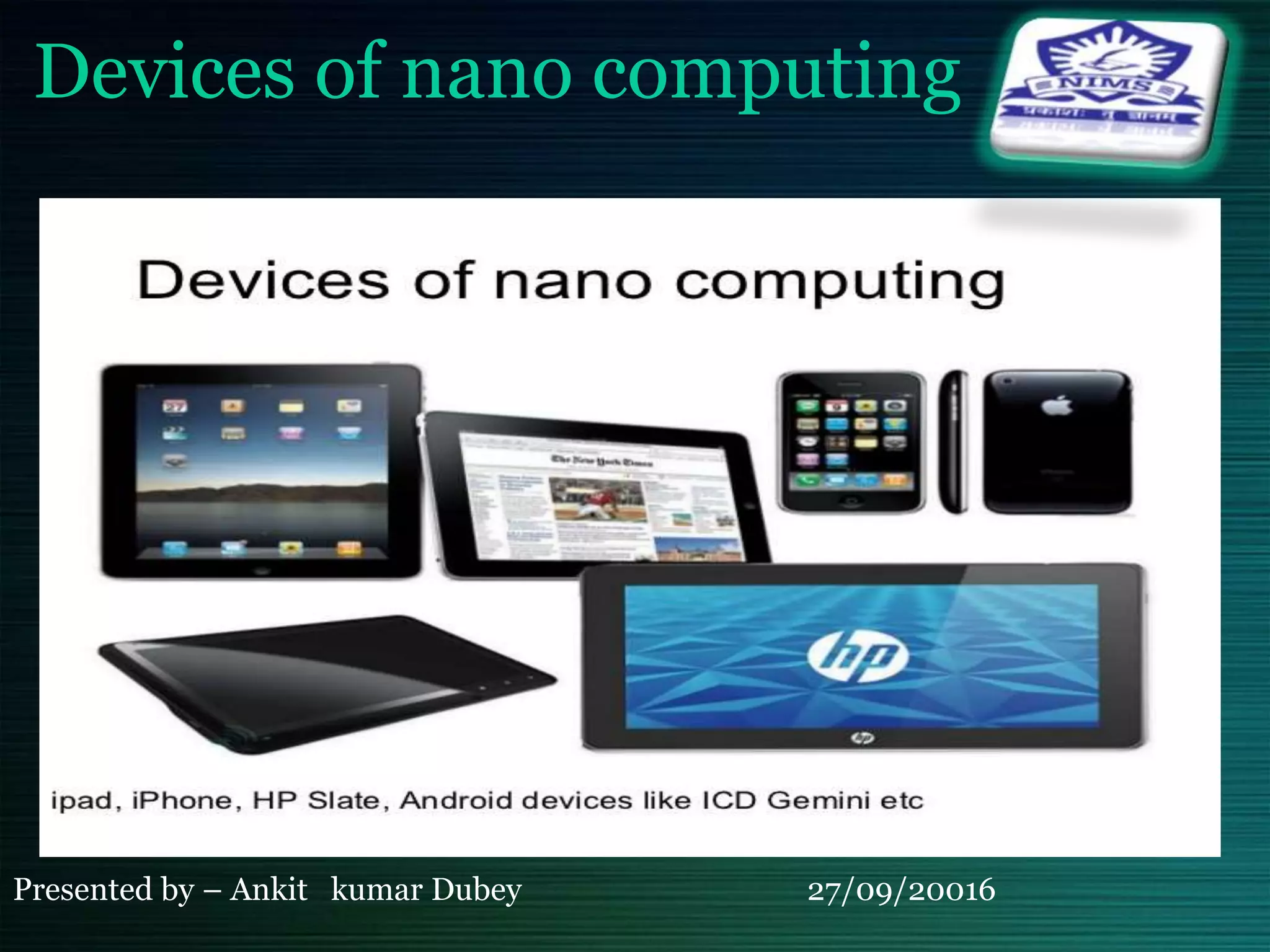 Nano computing | PPT