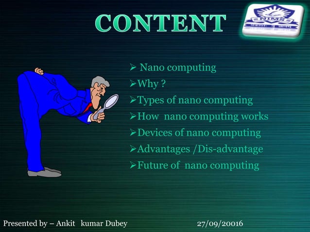Nano computing | PPT