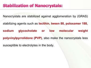 Nanocrystals | PPTX